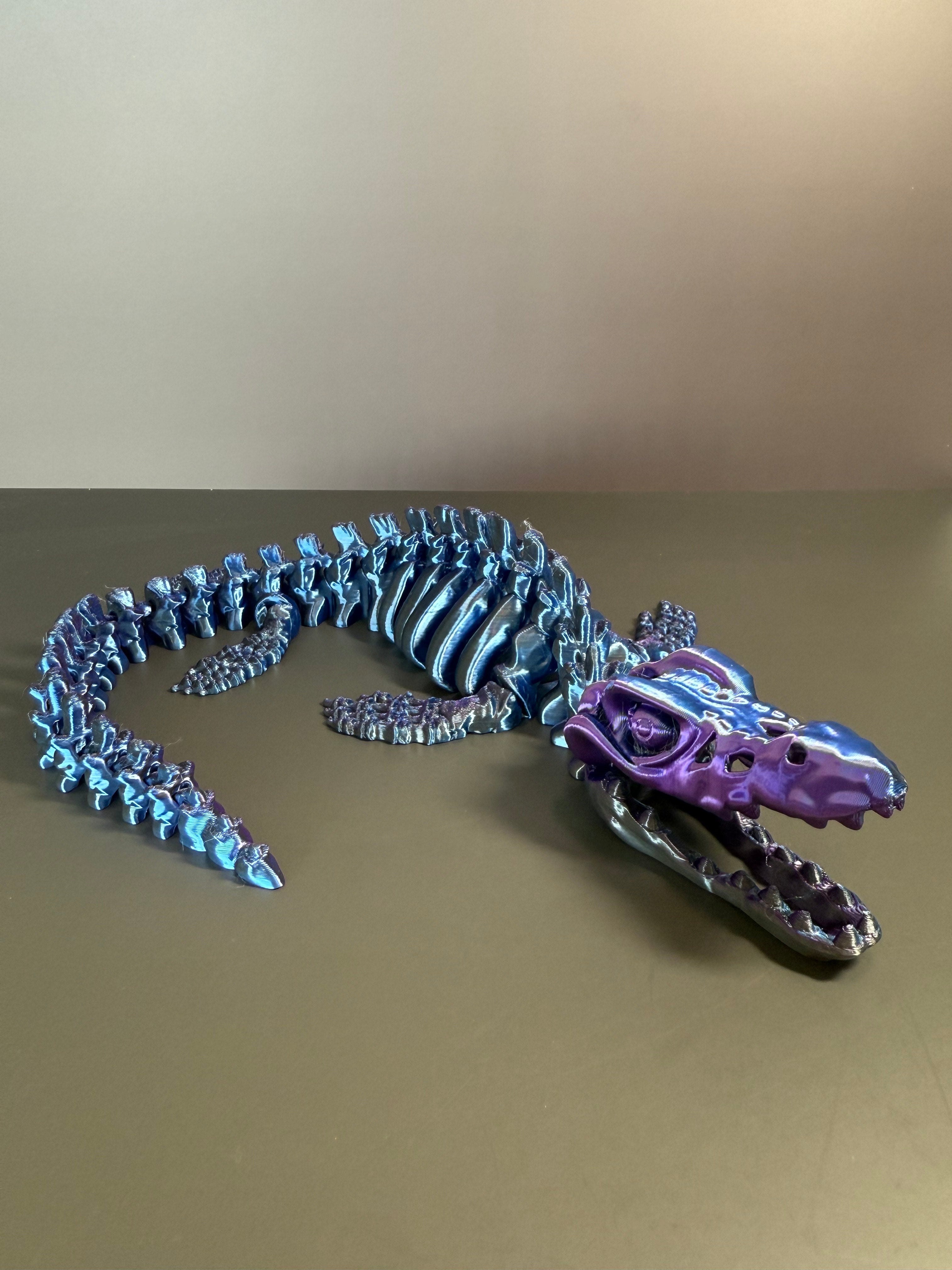 Articulated Mosasaurus Skeleton – 3D4U
